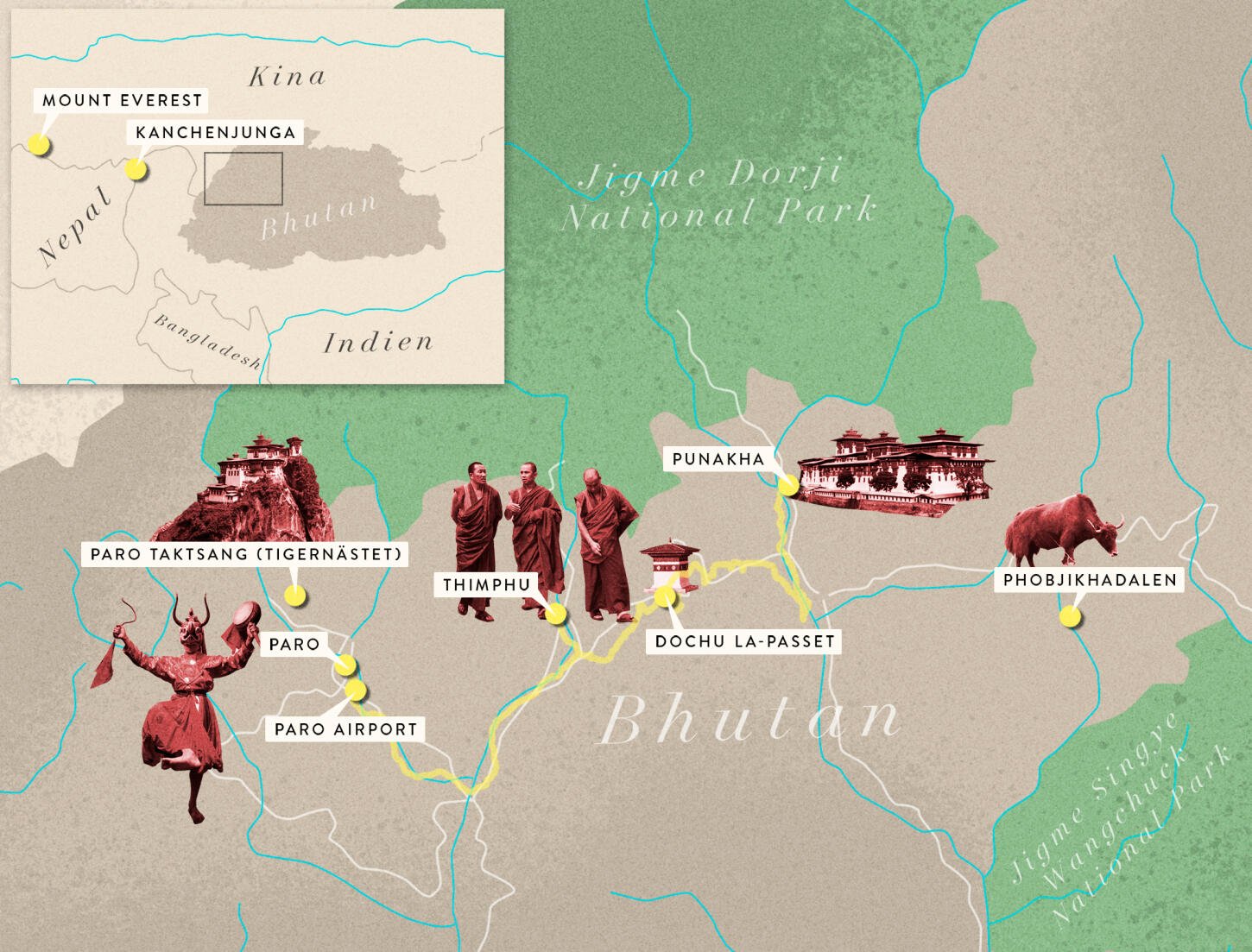 Guide: Sagolandet Bhutan - Vagabond